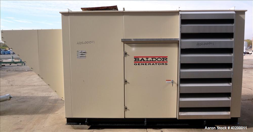 New- Baldor / NGE 177 kW standby natural gas generator set, model IGL
