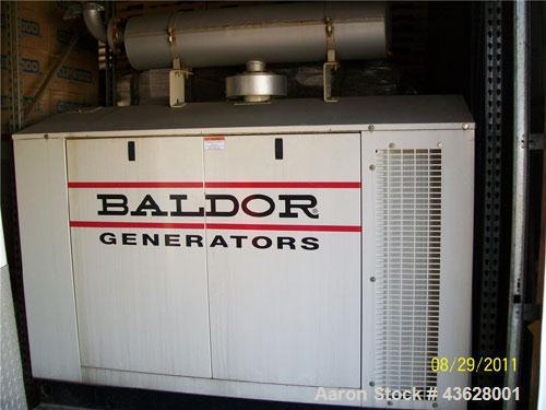 UsedBaldor Natural Gas Generator, IGLC-80, 80 KW, single phase, 120/2