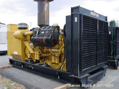 UsedCat diesel generator set, 800 kW standby, 725 kW prime rating,Cat