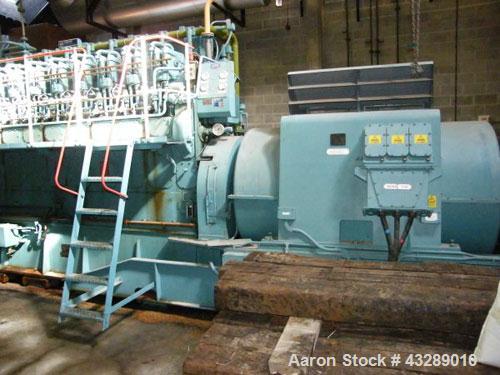 UsedAPE Allen 1700 kW (1.7 mW) Diesel Generator, built 1985/86. 9 Cy