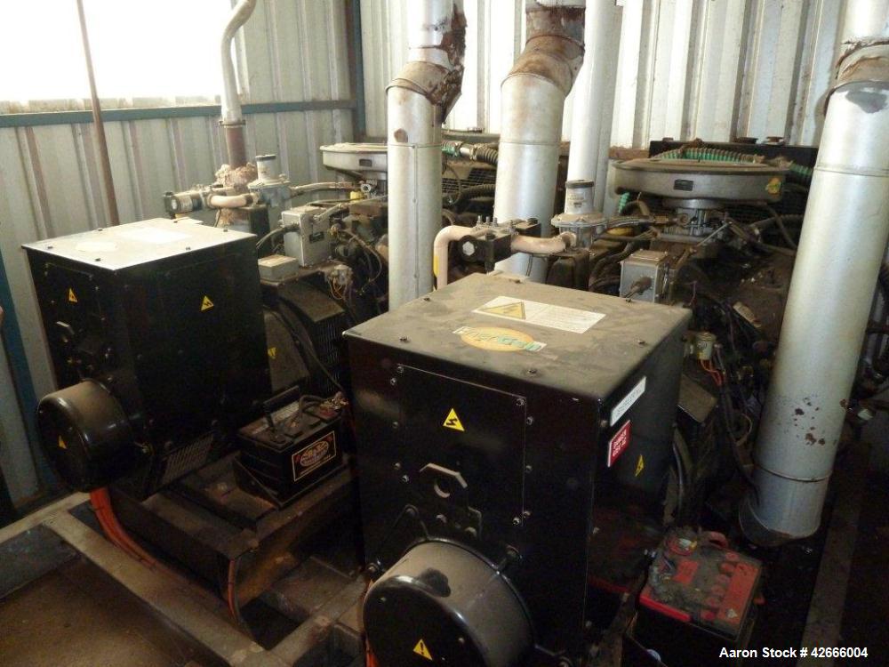 UsedFord LPG Generator Set containing (2) V8 engines. 2 x 58 kW, 2 x