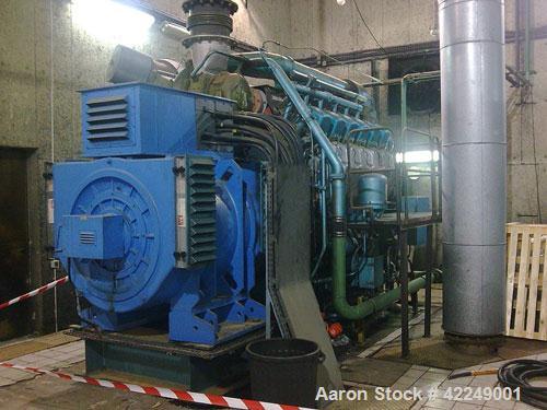 Used-SACM-Wartsila Group Diesel Generator, type G