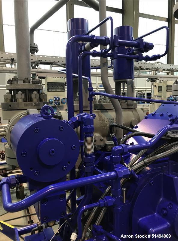 Unused - Howden Twin Steam Turbine, Model CA36K (1) integrated gearbo