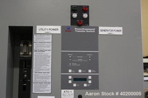 UsedCummins / Onan PowerCommand 3000 Amp ATS / automatic transfer swi