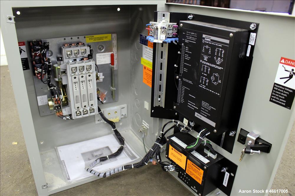 Used GE Zenith Automatic Transfer Switch, 80 Amp. 3/60/277/480 volt.