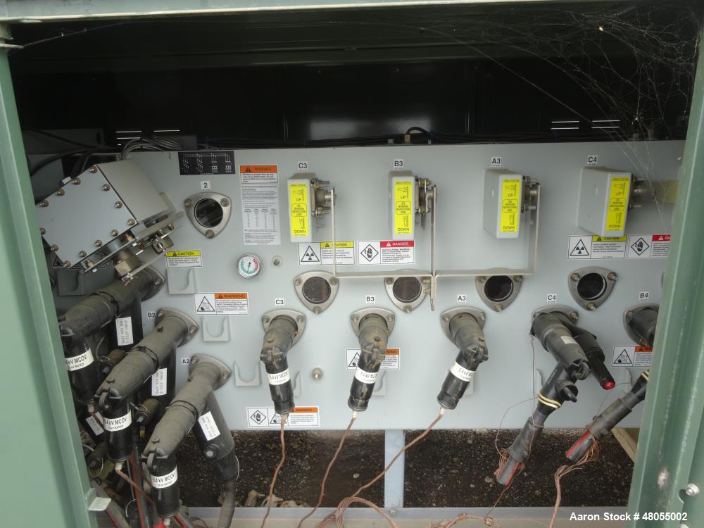 Used G & W Electric Padmount Style Gas Insulate Switchgear, Catalog#