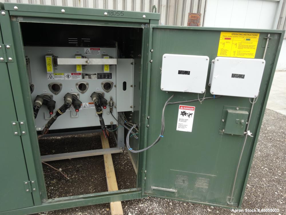 Used G & W Electric Padmount Style Gas Insulate Switchgear, Catalog#