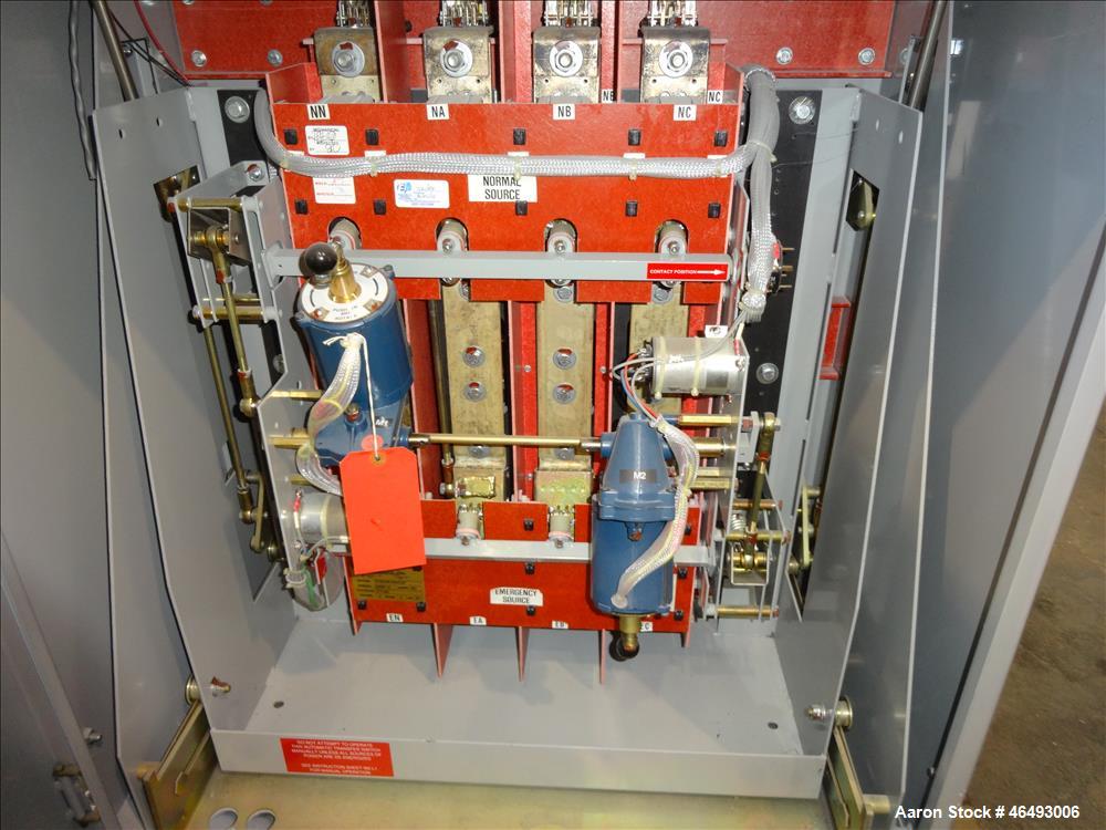 Used Russelectric Dual Operator Automatic Transfer Switch, Model RTBD