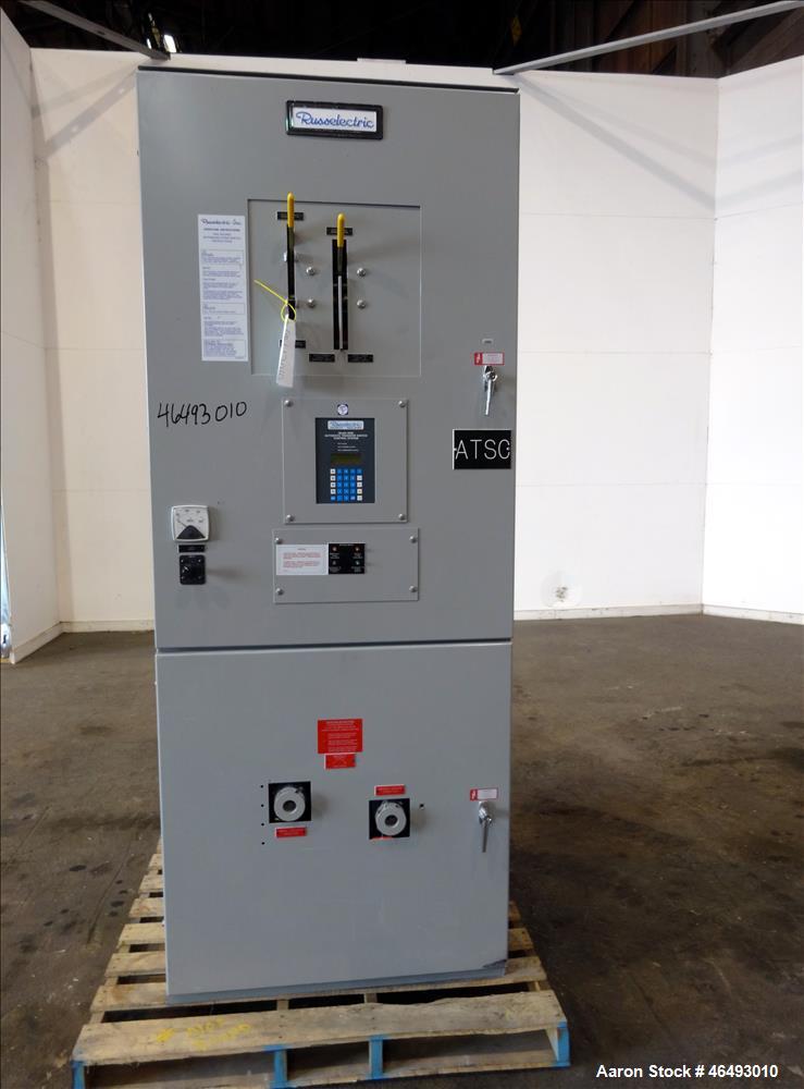 Used Russelectric Dual Operator Automatic Transfer Switch, Model RTBD