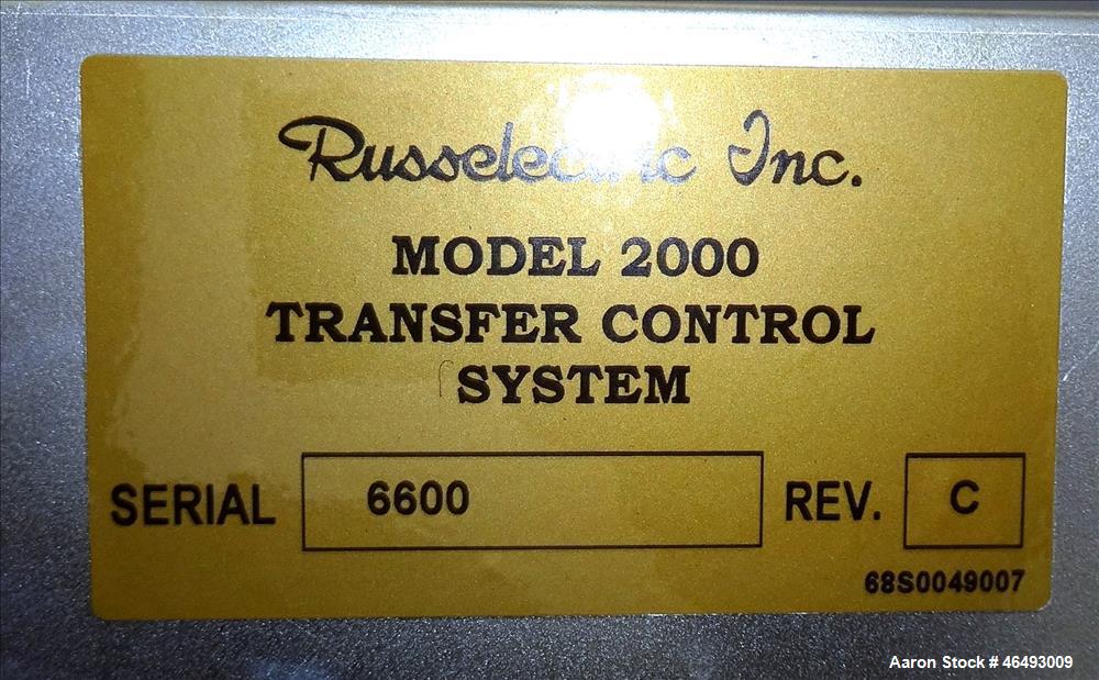 Used Russelectric Dual Operator Automatic Transfer Switch, Model RTBD