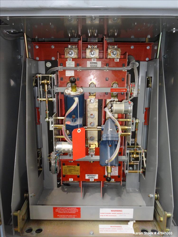 Used Russelectric Dual Operator Automatic Transfer Switch, Model RTBD