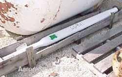 USED: Dedietrich Beavertail Baffle, 1000 gallon, 3" diameter x 95-1/2