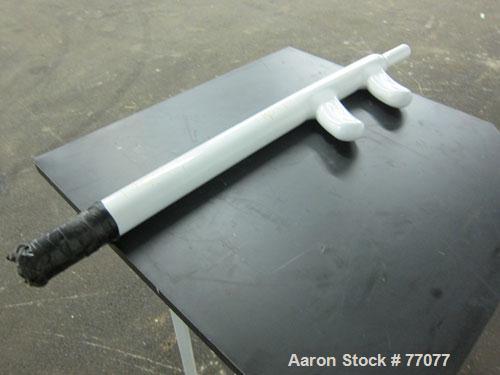 Used Pfaudler Glass Lined 2 Finger Baffle, Approximate 200 Gallon. 53