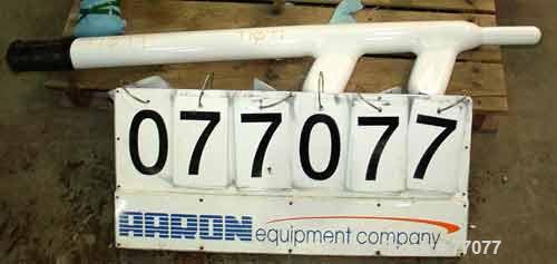 Used Pfaudler Glass Lined 2 Finger Baffle, Approximate 200 Gallon. 53