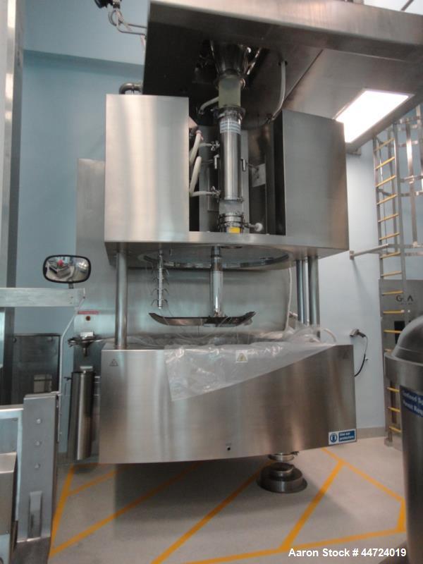 Used Collette Type Ultima-Pro 1200 Stainless Steel Mixer Granulator.