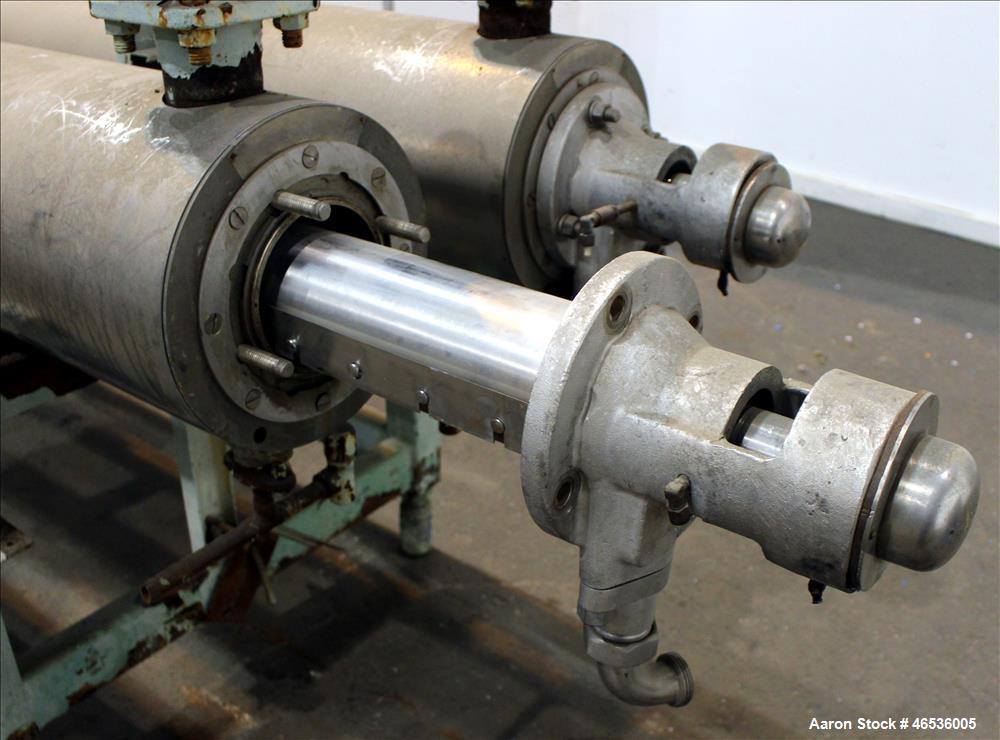 Used Votator Scraped Surface Heat Exchanger, Model C02F21, Approximat