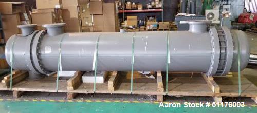 Used ITT Bell & Gossett Shell and Tube Heat Exchanger. Carbon Steel S