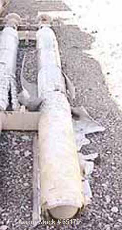 USED: Huffman heat exchanger, carbon steel, 26 sq