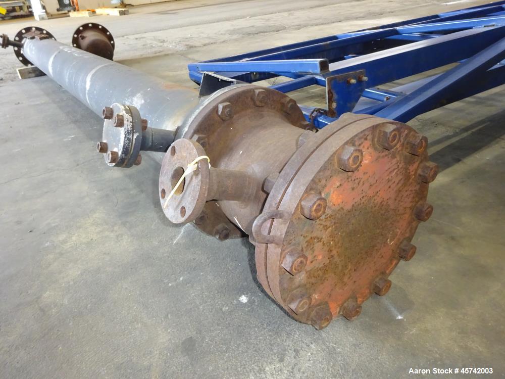 Used Excell Multiple Pass Shell & Tube Heat Exchanger. Approximately