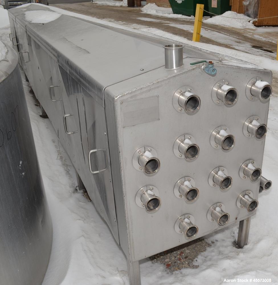 Used Fran Rica Shell & Tube Heat Exchanger, Approximate 183 Square Fe