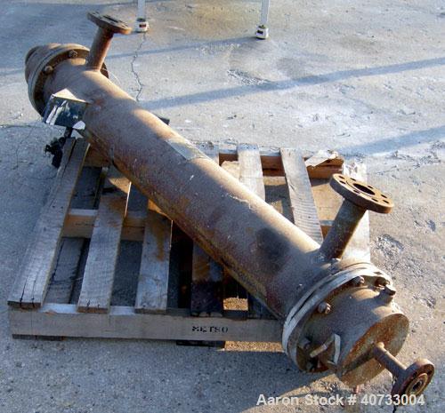 Used ITT Standard Shell and Tube Heat Exchanger, 113 square feet, ver