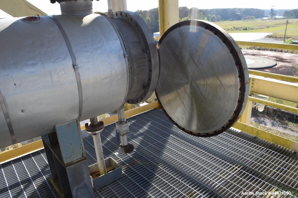 Used Yula 14 Pass Shell & Tube Heat Exchanger, Approximately 660 Squa