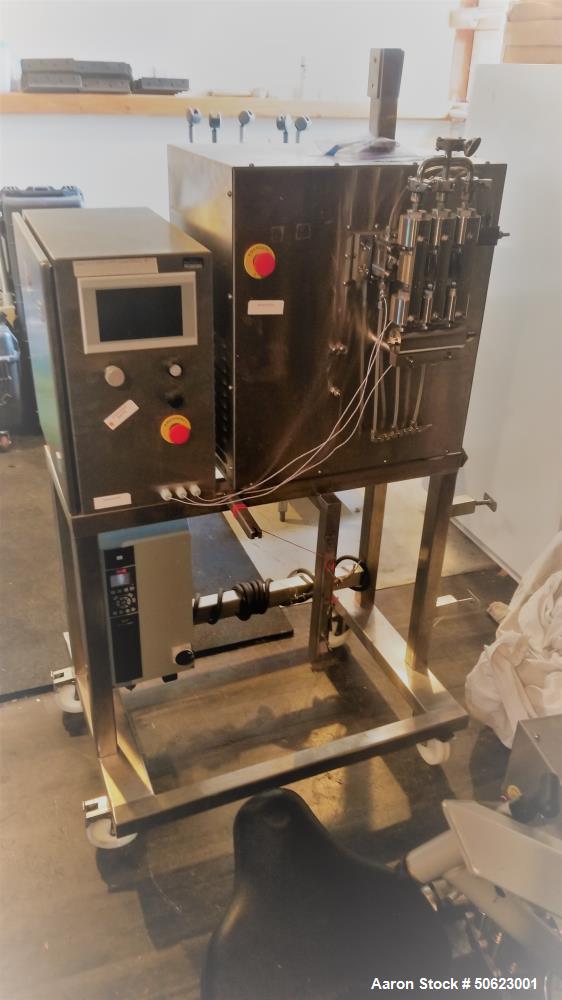 Used EmulsiFlex-C55 high-pressure homogenizer. Capacity of 55 L/h wit