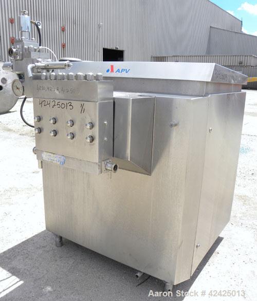 Used APV Rannie 37 Homogenizer, Model R30.81, 2205 Stainless Steel. C