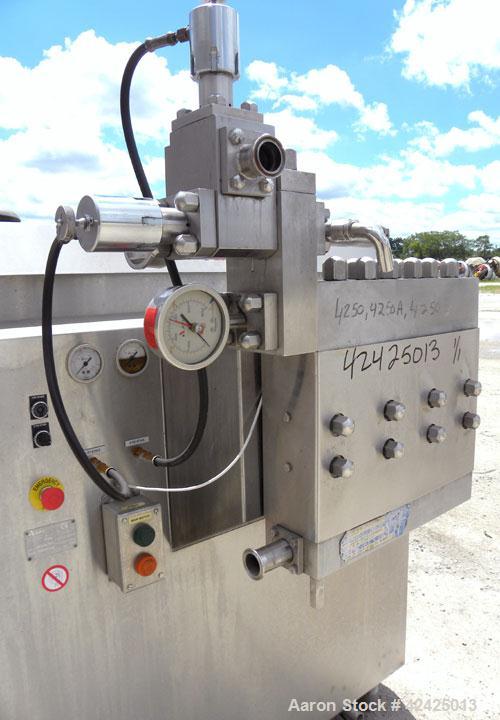 Used APV Rannie 37 Homogenizer, Model R30.81, 2205 Stainless Steel. C
