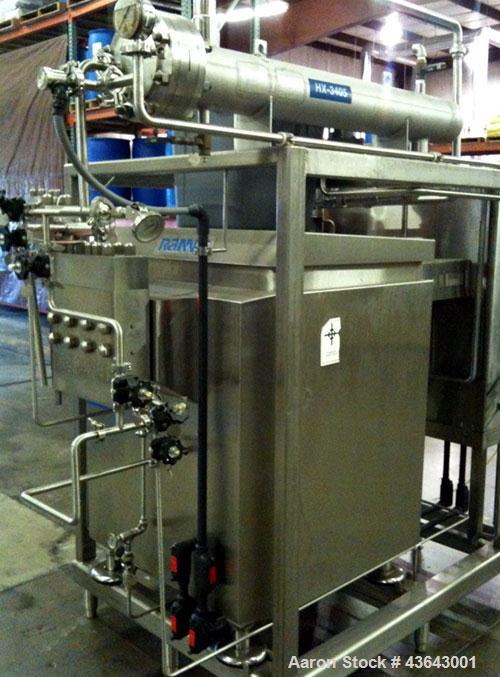UsedAPV Homogenizer / Homogenizer skid mounted system. Aseptic design