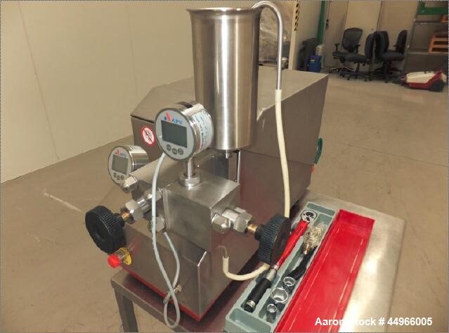 UsedAPV Lab Homogenizer, Model 1000 HP Homogenizer. Capacity 22 lite