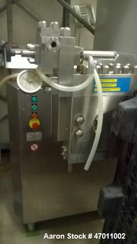 Used APV Homogenizer, Model: Rannie 15-16.56X. 3 Plunger design, mono
