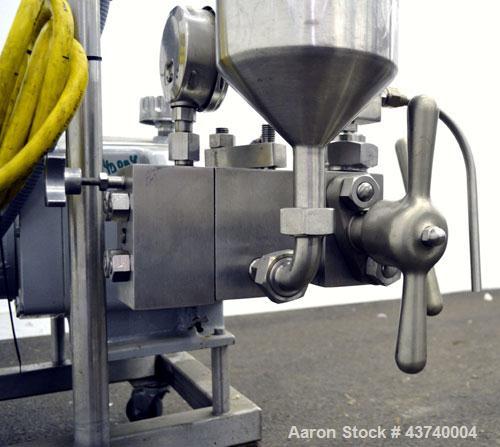 Used APV Gaulin Laboratory Homogenizer, Model 15MR-8TA, 316 Stainless