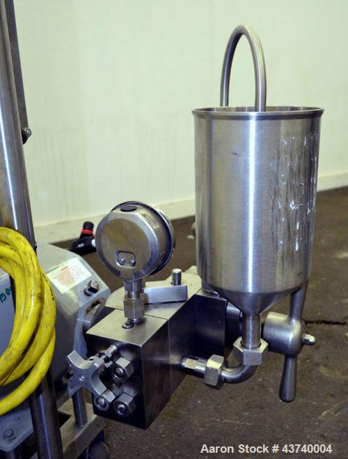 Used APV Gaulin Laboratory Homogenizer, Model 15MR-8TA, 316 Stainless