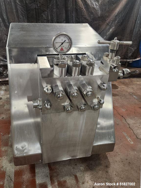 Used Reconditioned- Gaulin Model MC18 10TBS Stainless Steel clad homo