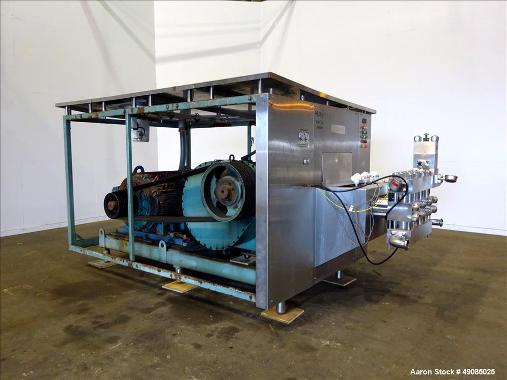 Used APV Rannie 175 Homogenizer, Model BT-58-175, Stainless Steel. Ma