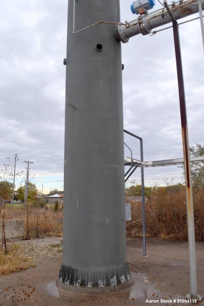 Used MRW Technologies Combustion Utility Flare Stack System. Includes