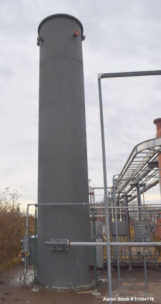 Used MRW Technologies Combustion Utility Flare Stack System. Includes