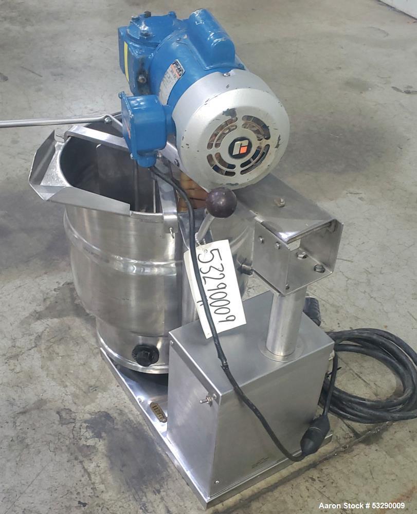 Used Groen Table Top Steam Jacket Mix Kettle, Model TDB/7-20, Stainle