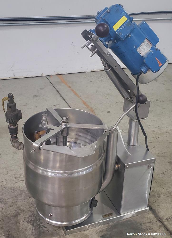 Used Groen Table Top Steam Jacket Mix Kettle, Model TDB/7-20, Stainle