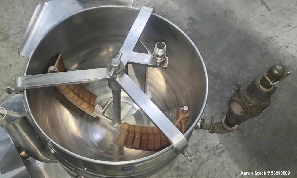 Used Groen Table Top Steam Jacket Mix Kettle, Model TDB/7-20, Stainle