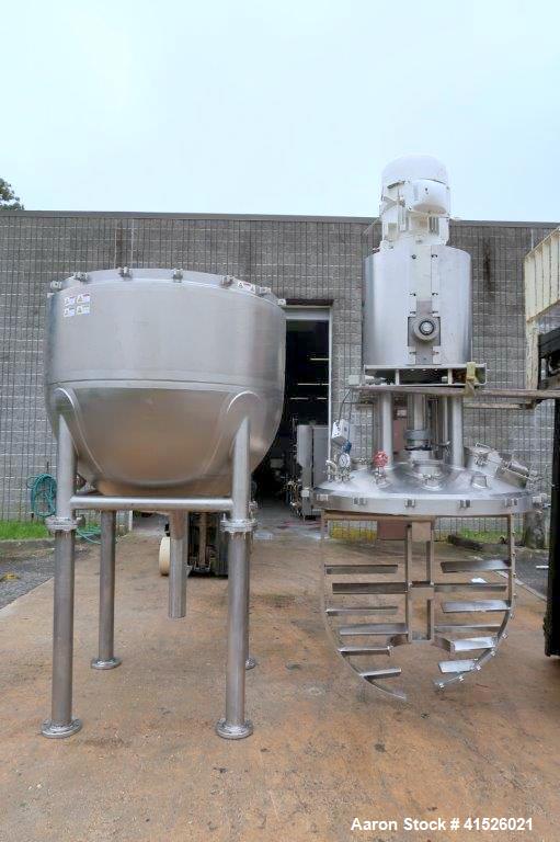 Used Lee 348 Gallon Working Capacity " Tri-Mix Turbo Shear" Stainless