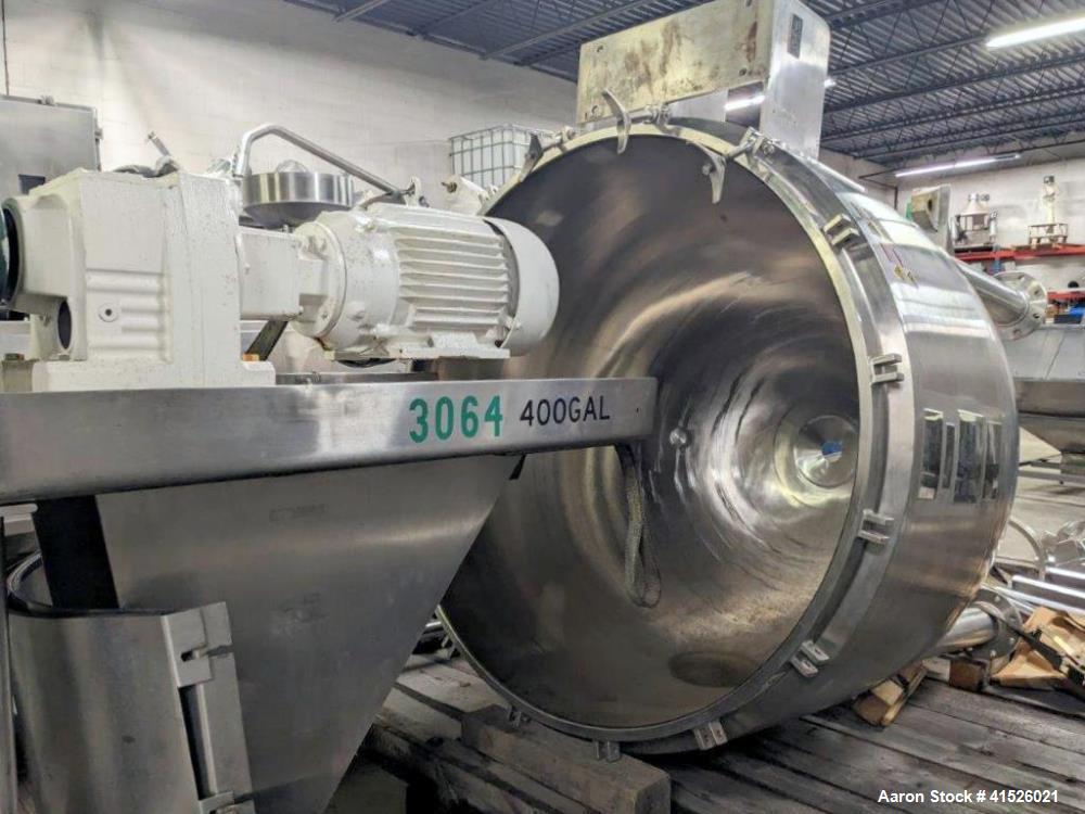 Used Lee 348 Gallon Working Capacity " Tri-Mix Turbo Shear" Stainless