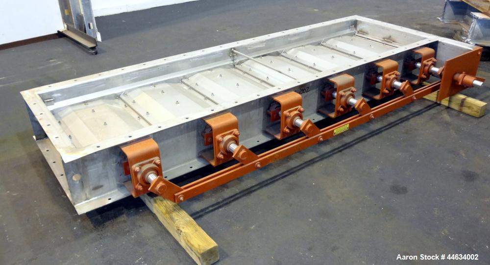 Unused- Air Clean Damper Company 316 Stainless Steel Air Flow Damper.