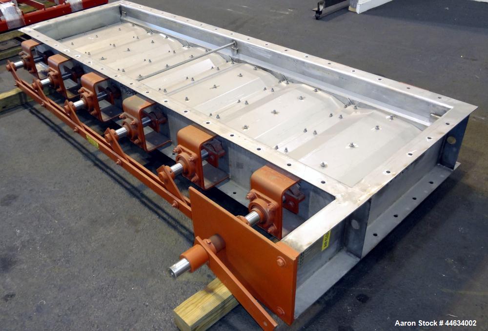 Unused- Air Clean Damper Company 316 Stainless Steel Air Flow Damper.