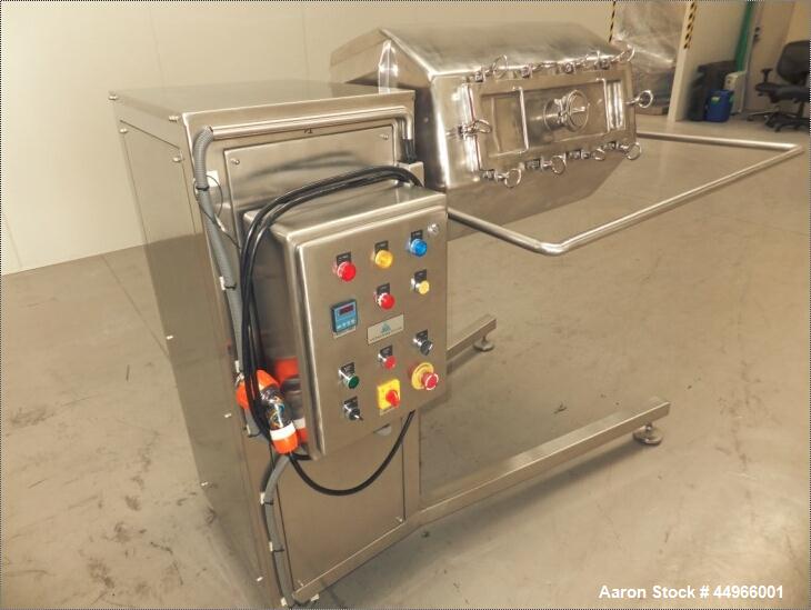 Used Anchor Mark Pvt Ltd 200 Liter Octagonal Powder Blender, stainles