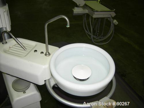 USED: A-Dec dental chair, model 1020. Foot pedal controls, A-Dec deli