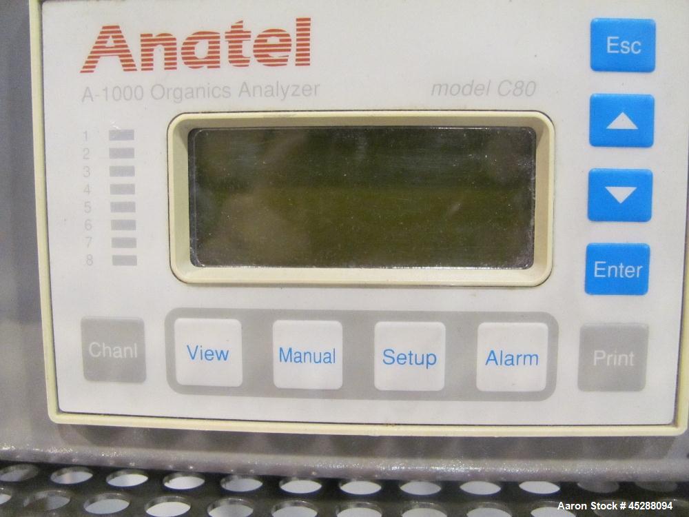 Used Anatel Access Total Organic Compound Analyzer, Model A643P. Incl