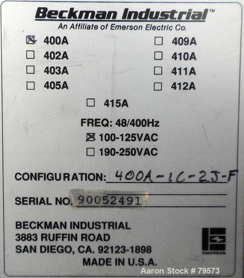 Used- Beckman Industrial Doric Digital Indicator,