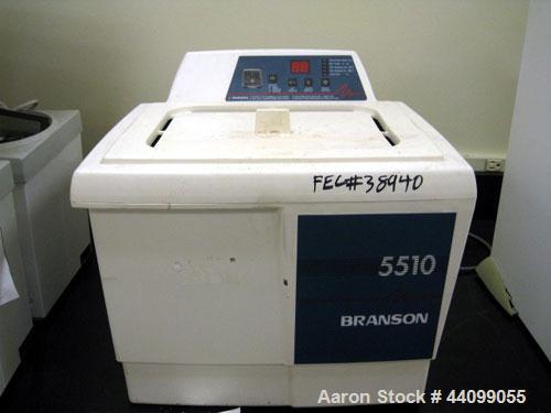 UsedBranson Bransonic Ultrasonic Cleaner Bath, Model 5510R-DTH. Seria
